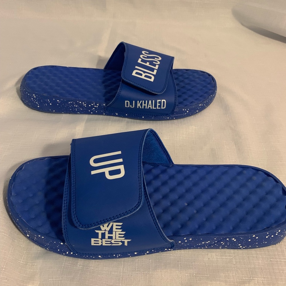 Dj Khaled Bless Up Slides Worn By Dwyane Wade - Gem